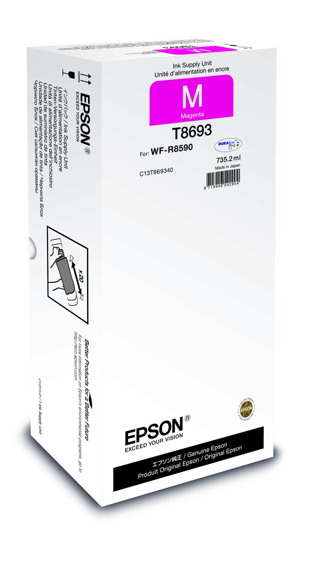 Magenta XXL Ink Supply Unit | Epson Kenya