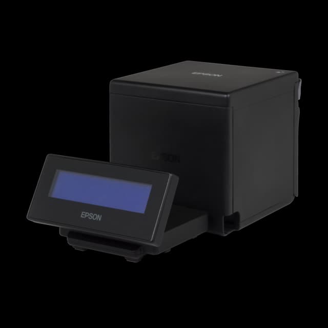 Epson DM-D30 (111): Customer Display for TM-m30 Black | Epson Kenya
